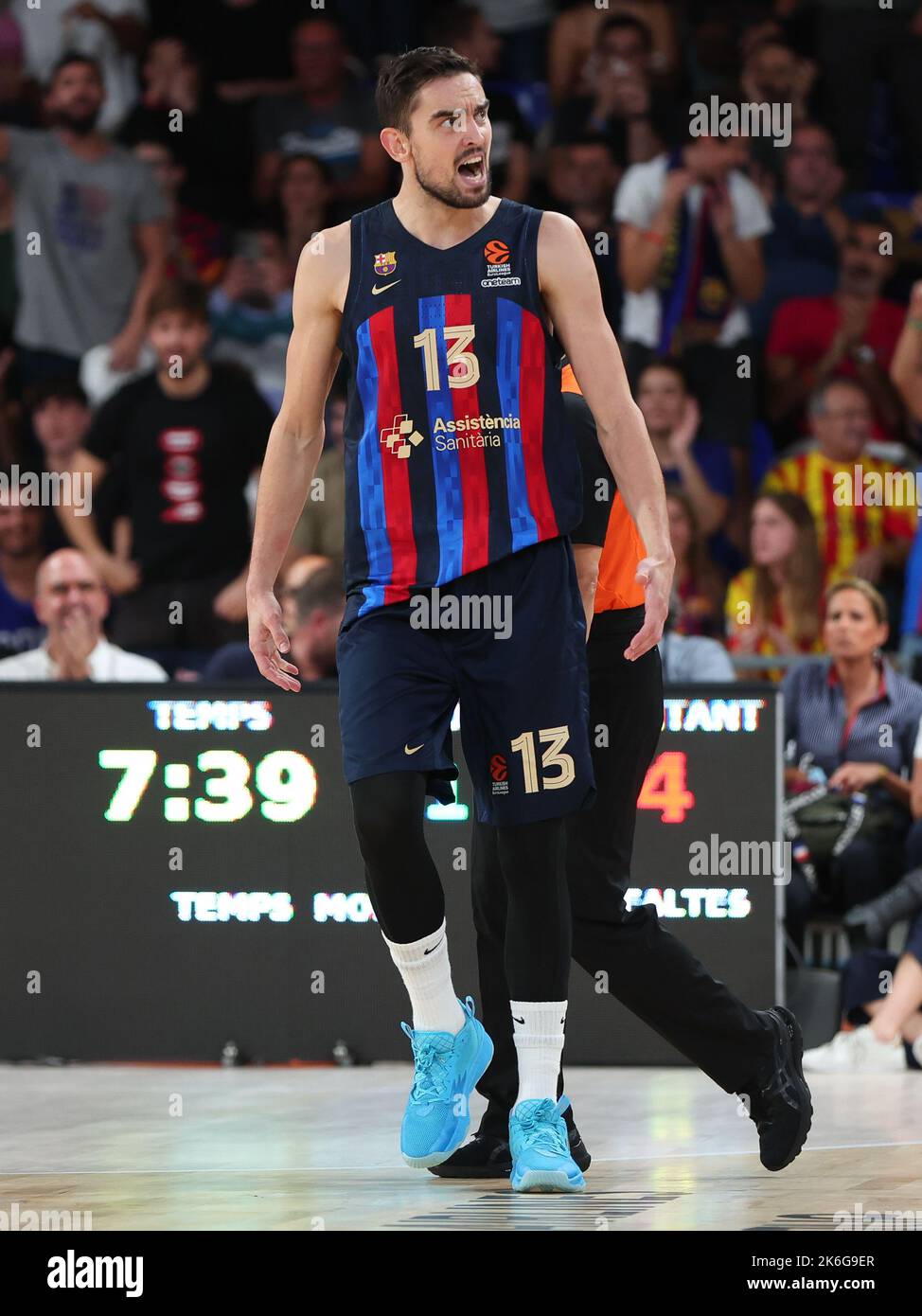 Tomas Satoransky of FC Barcelona during Turkish Airlines EuroLeague ...