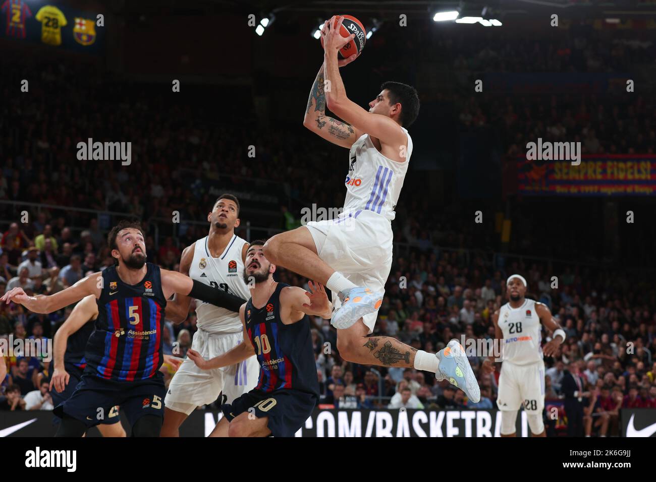 Gabriel Deck of Real Madrid in action during Turkish Airlines ...