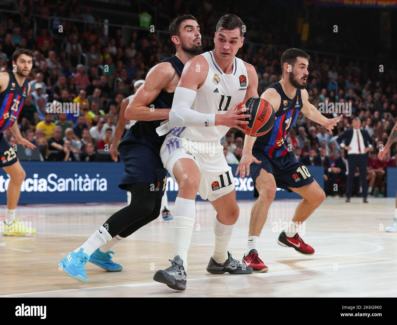 Mario Hezonja of Real Madrid in action during Turkish Airlines ...