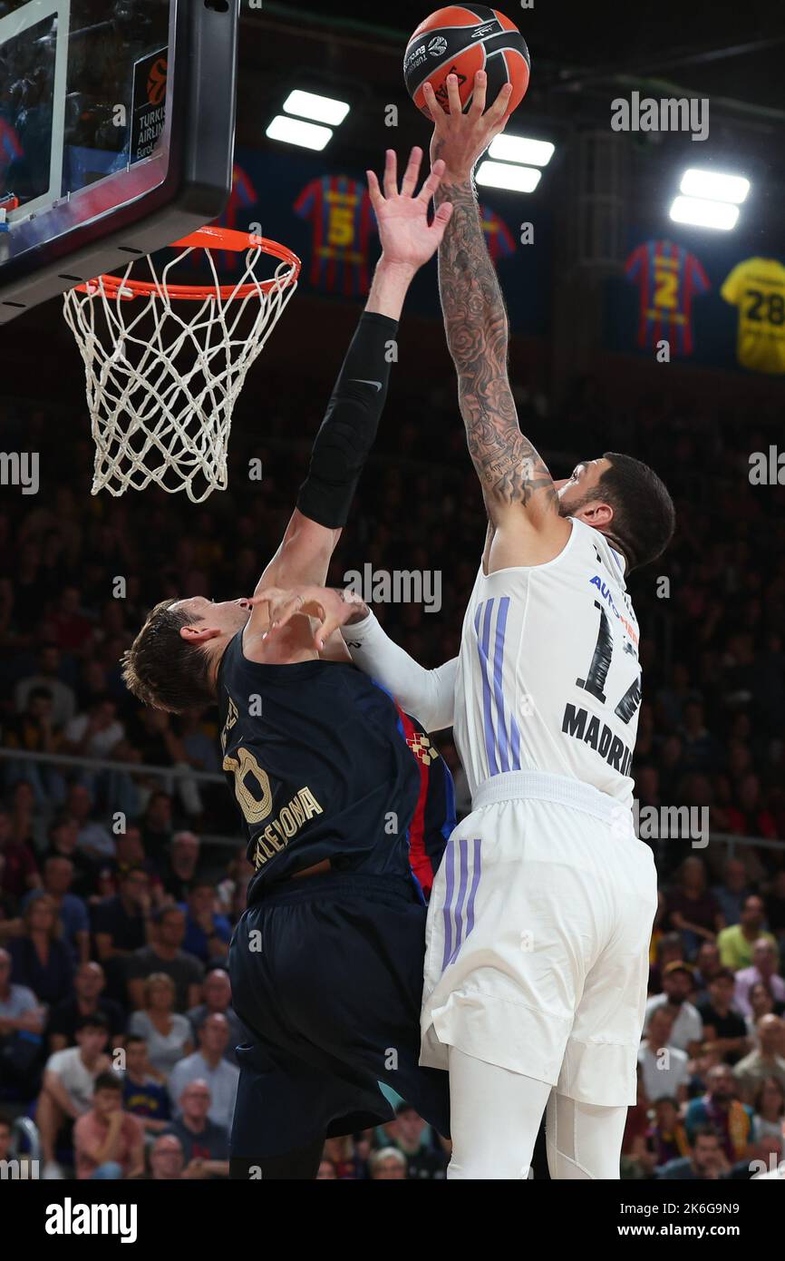 Vincent Poirier of Real Madrid in action with Jan Vasely of FC ...