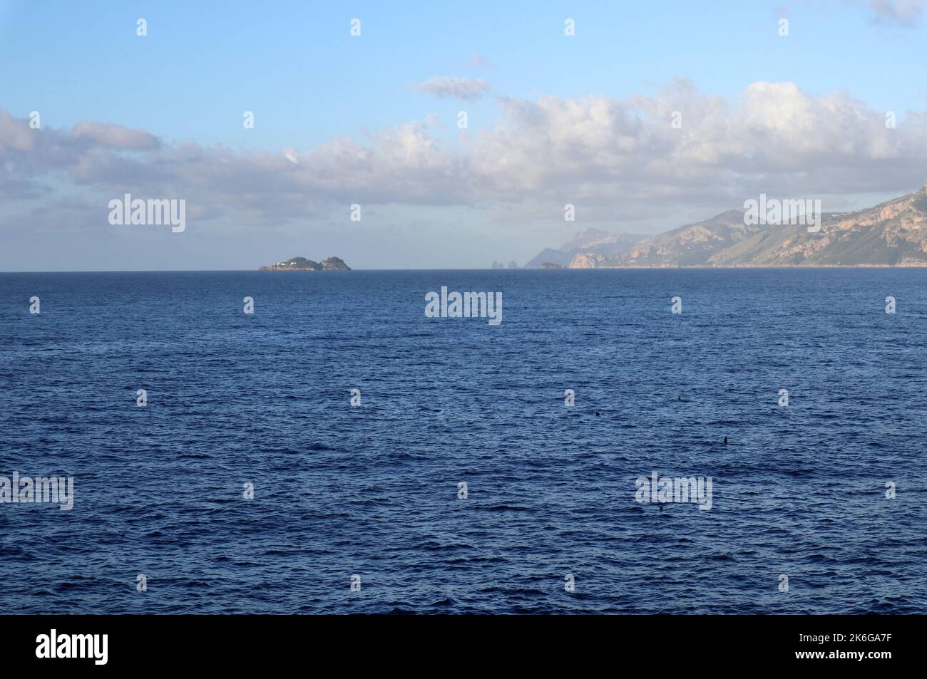 Praiano - Isola de Li Galli da Via Gavitella Stock Photo - Alamy