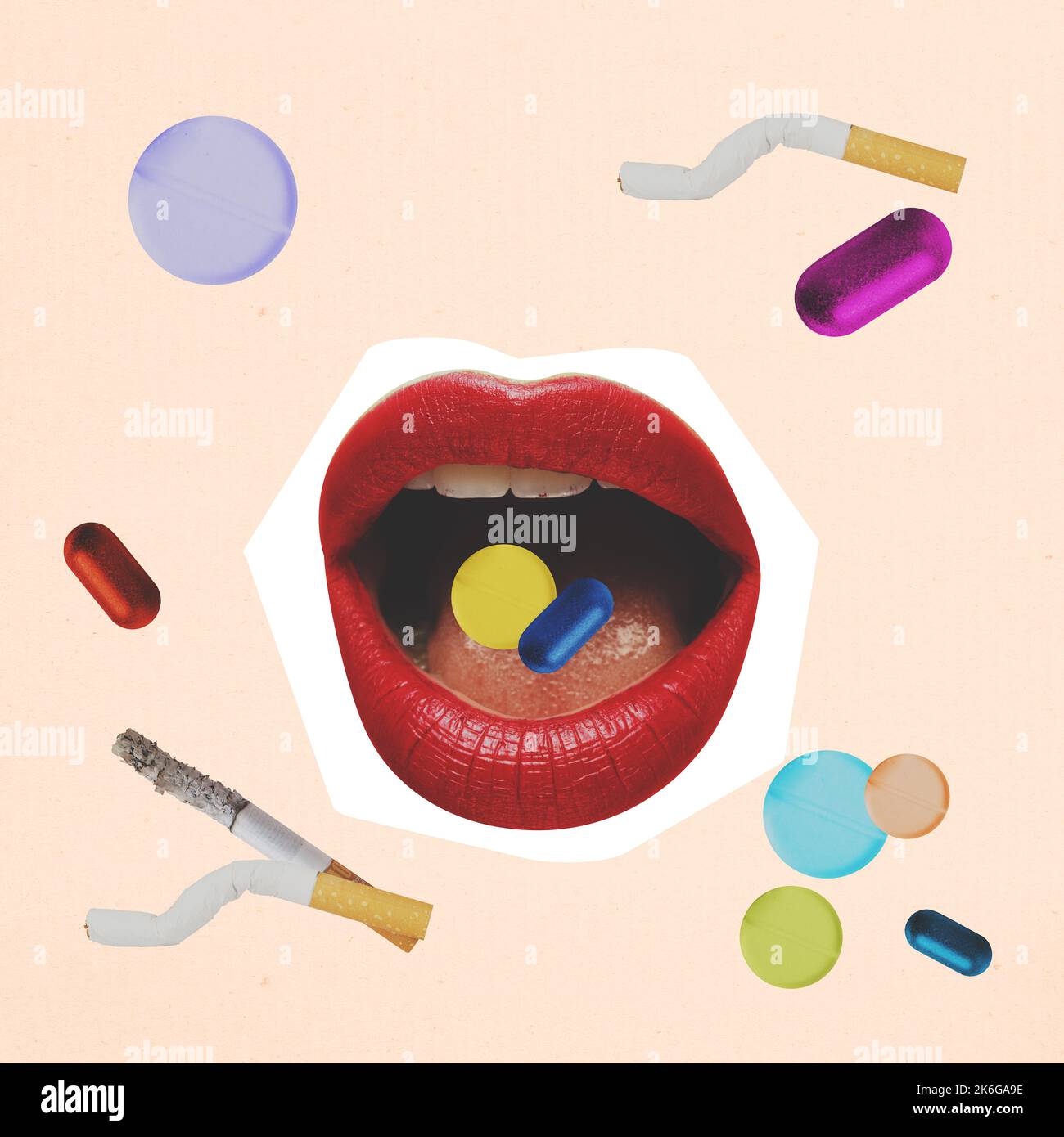 Nicotine tablets hi-res stock photography and images - Alamy