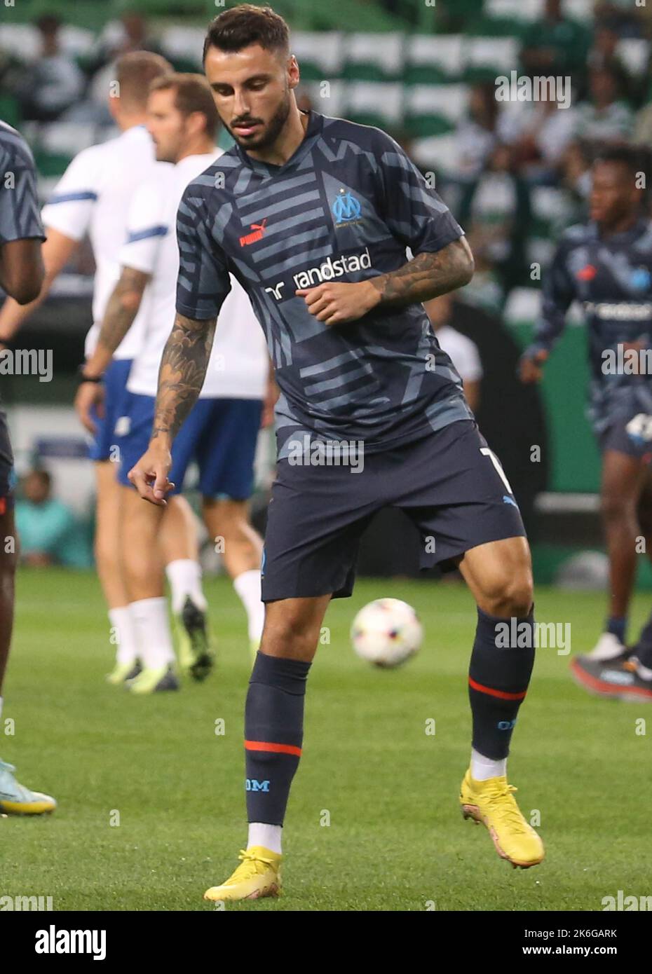 Jonathan Clauss of Olympique Marseille during the UEFA Champions League ...