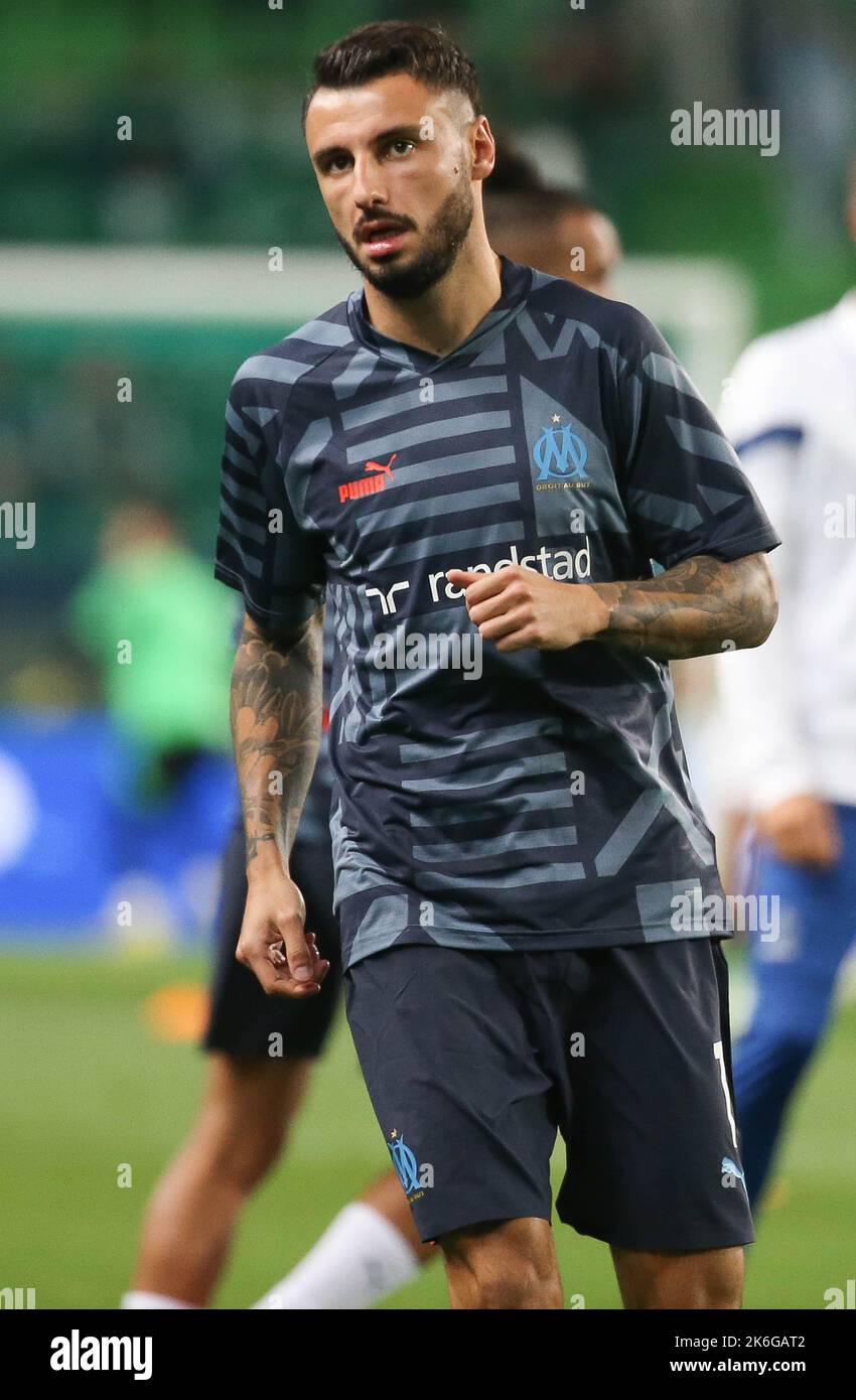 Jonathan Clauss of Olympique Marseille during the UEFA Champions League ...