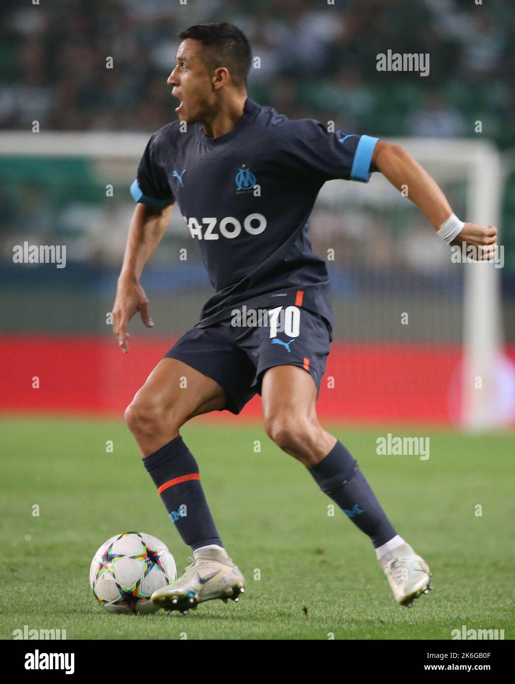 Alexis Sanchez of Olympique Marseille during the UEFA Champions League ...