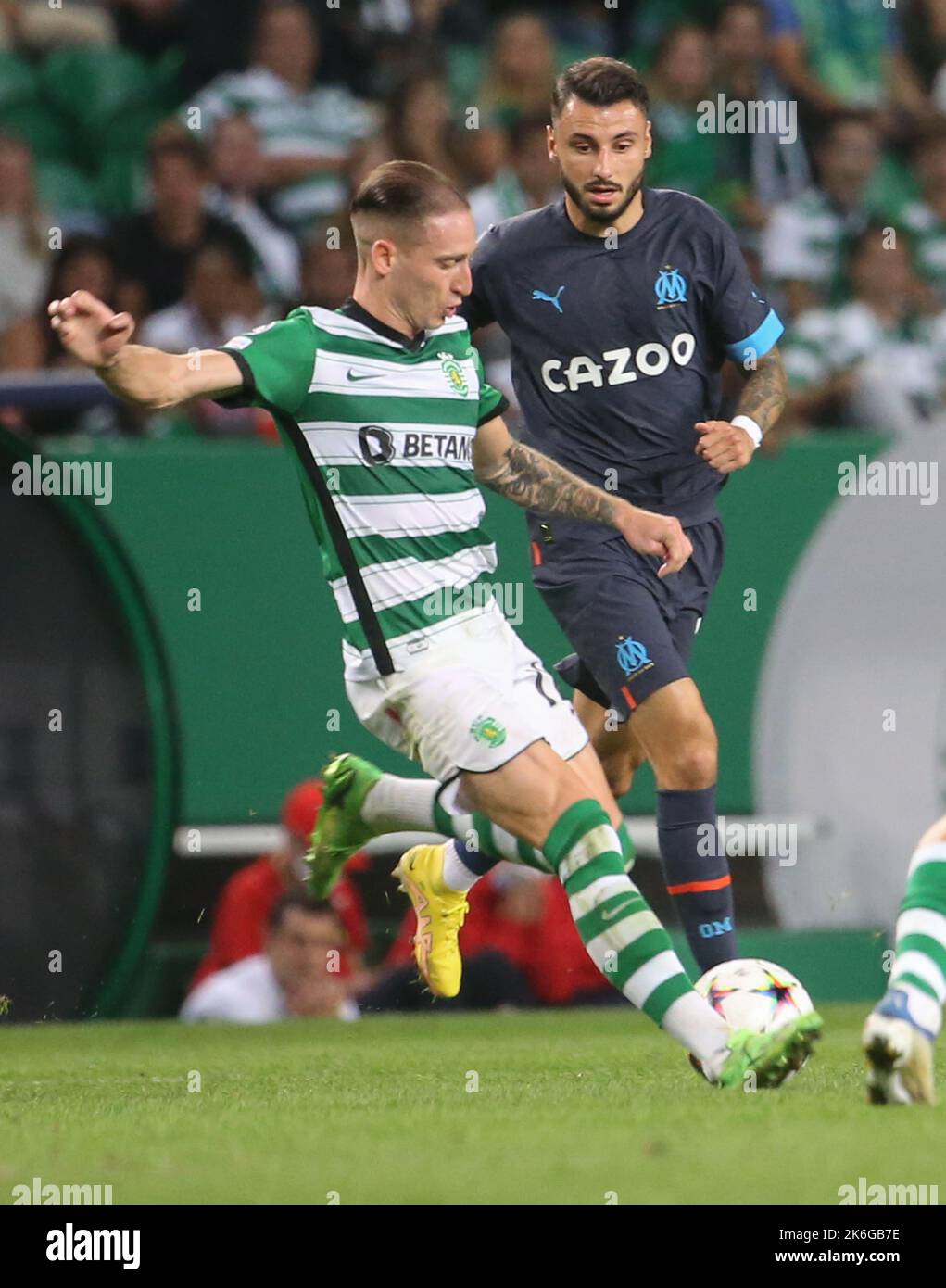 Jonathan Clauss of Olympique Marseille during the UEFA Champions League ...