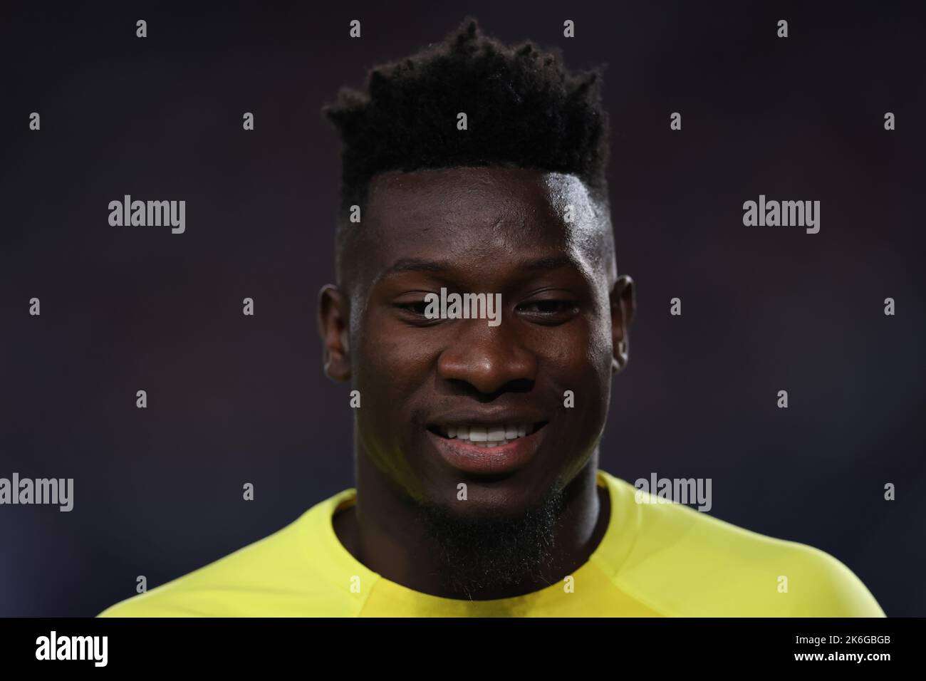 Barcelona, Spain, 12th October 2022. Andre Onana of FC Internazionale ...
