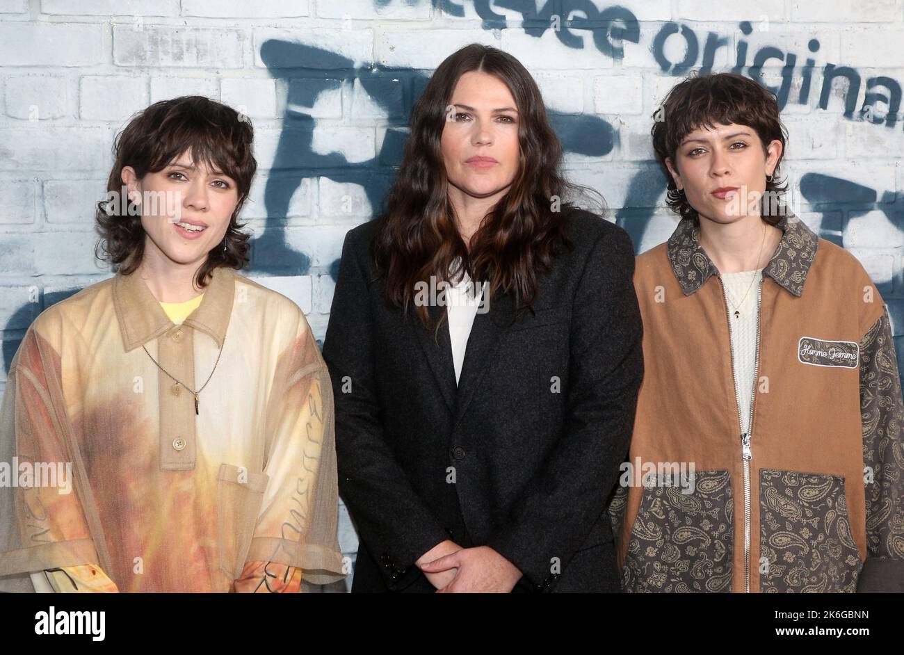 Los Angele, Ca. 13th Oct, 2022. Sara Quin, Clea DuVall, Tegan Quin at ...