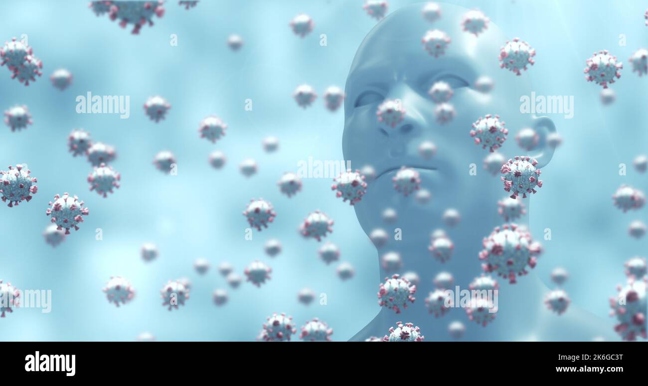 Healthcare mask animation on white hi-res stock photography and images ...