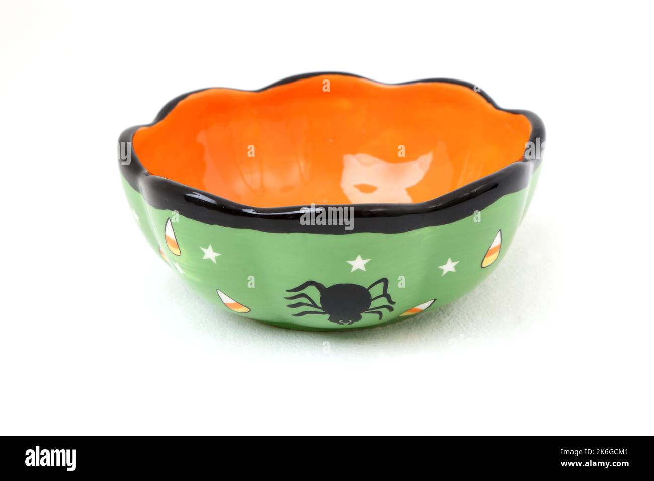 Ceramic Halloween Bowl for Trick or Treat Sweets Stock Photo - Alamy
