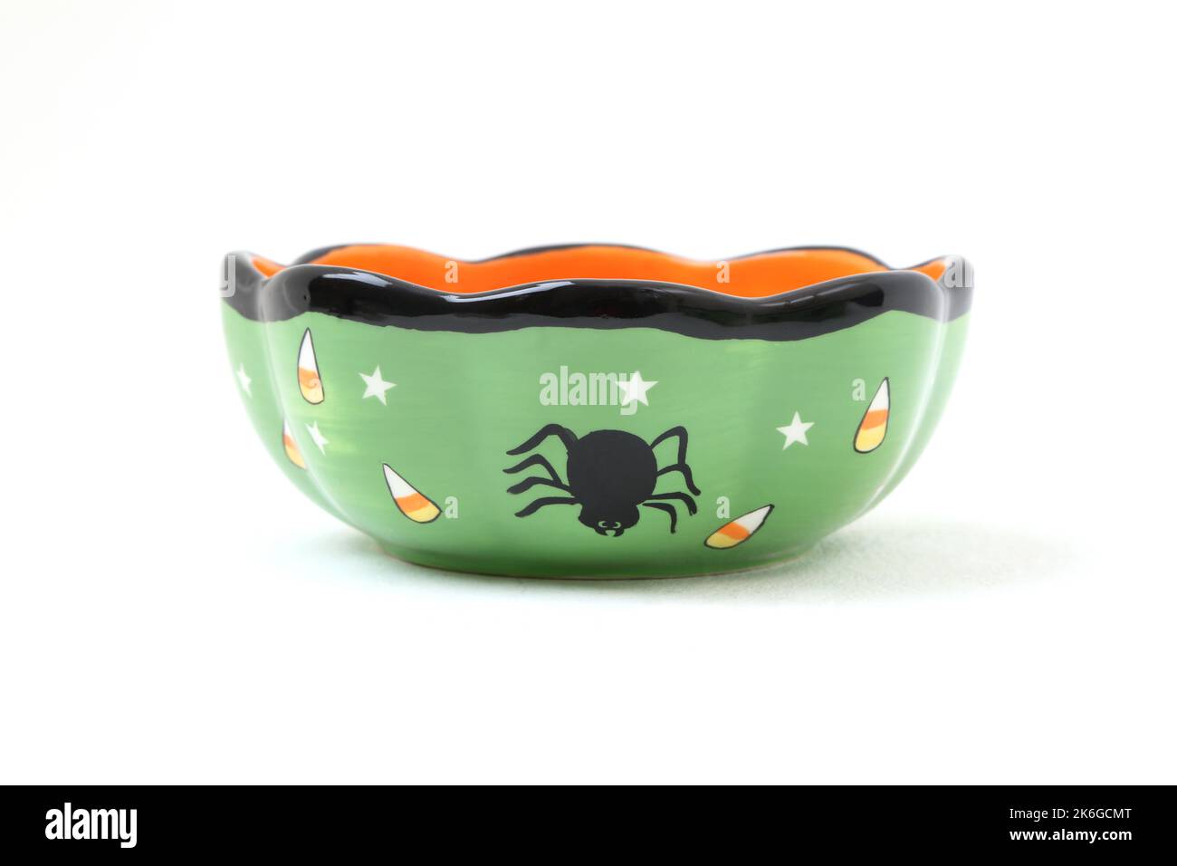 Ceramic Halloween Bowl for Trick or Treat Sweets Stock Photo - Alamy