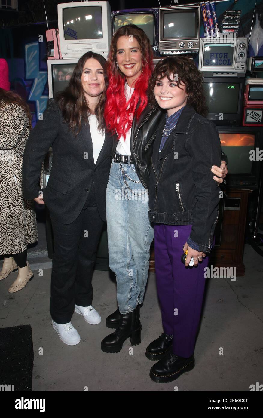 Los Angele, Ca. 13th Oct, 2022. Clea DuVall, Railey Gilliland, Cobie ...