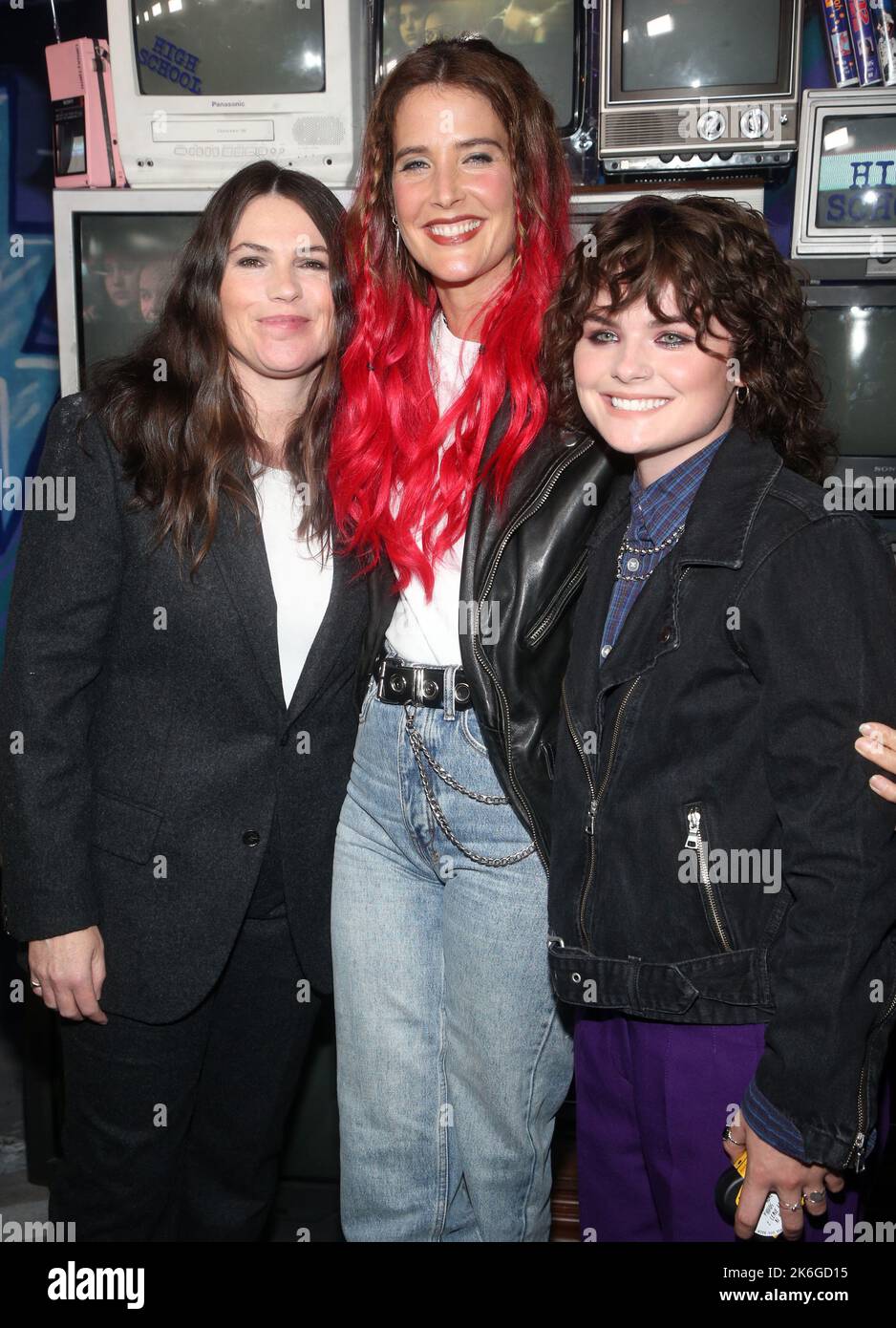 Los Angele, Ca. 13th Oct, 2022. Clea DuVall, Railey Gilliland, Cobie ...