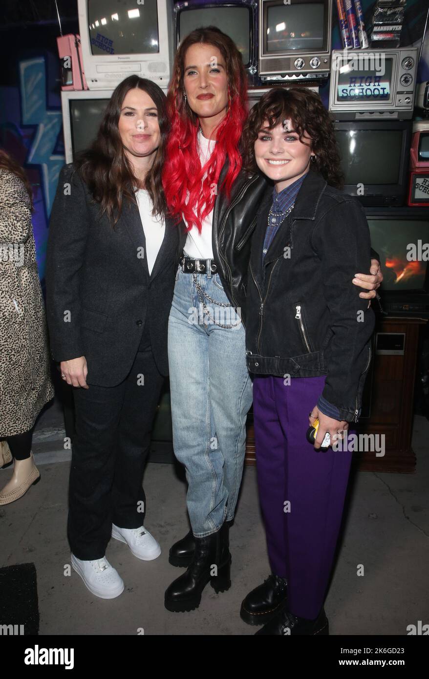 Los Angele, Ca. 13th Oct, 2022. Clea DuVall, Railey Gilliland, Cobie ...