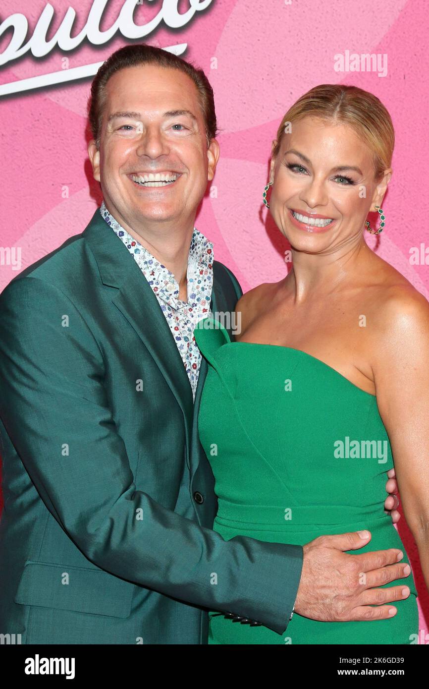LOS ANGELES - OCT 13: Michael Cooney, Jessica Collins at the "Acapulco ...