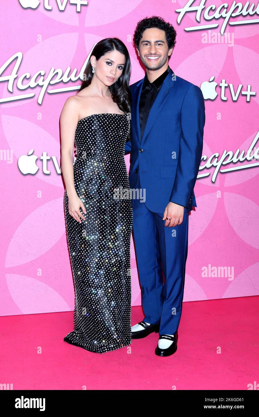 LOS ANGELES - OCT 13: Camila Perez, Enrique Arrizon at the "Acapulco ...
