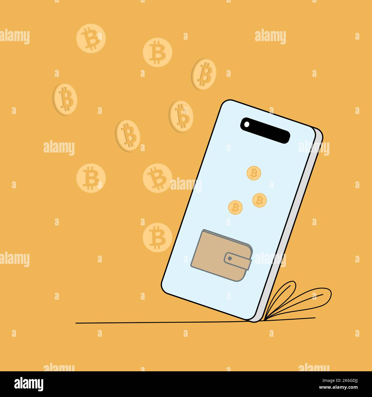 Cash app bitcoin Stock Vector Images - Alamy