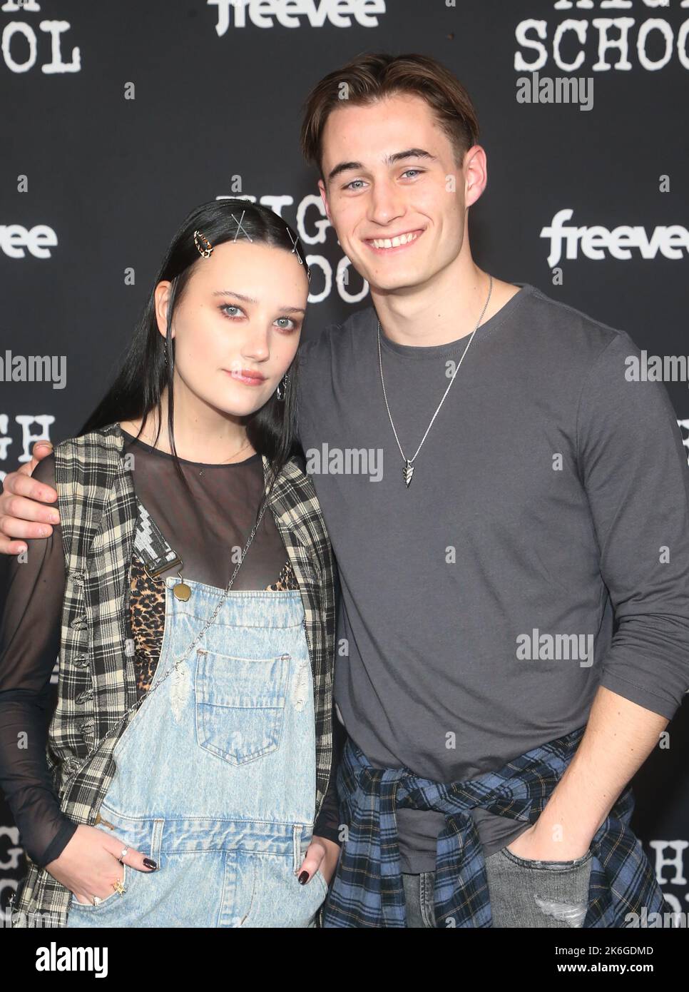 Los Angele, Ca. 13th Oct, 2022. Geena Meszaros, Marcus Della Rosa at ...