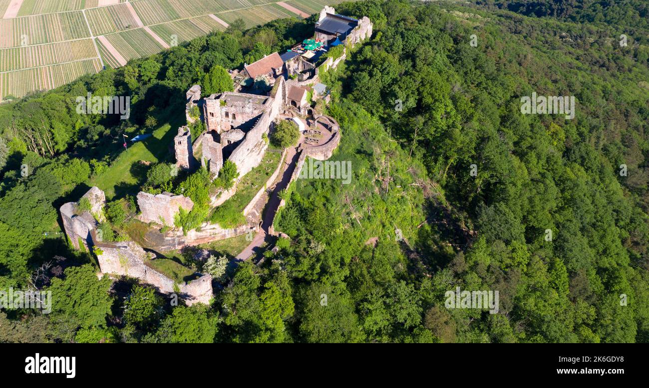 The Madenburg castle ruins are one of the largest and most important ...