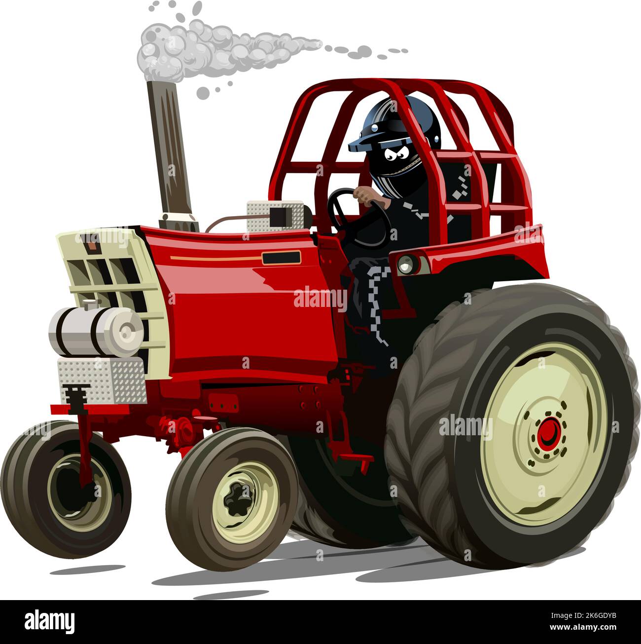 Cartoon traktor clipart hi-res stock photography and images - Alamy