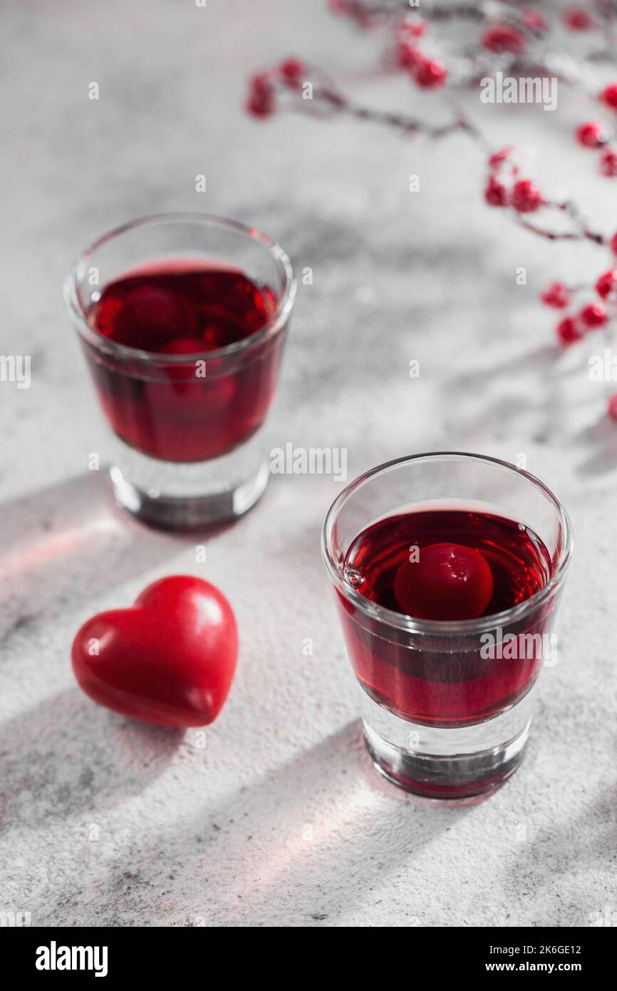 Kirsch liqueur hi-res stock photography and images - Alamy