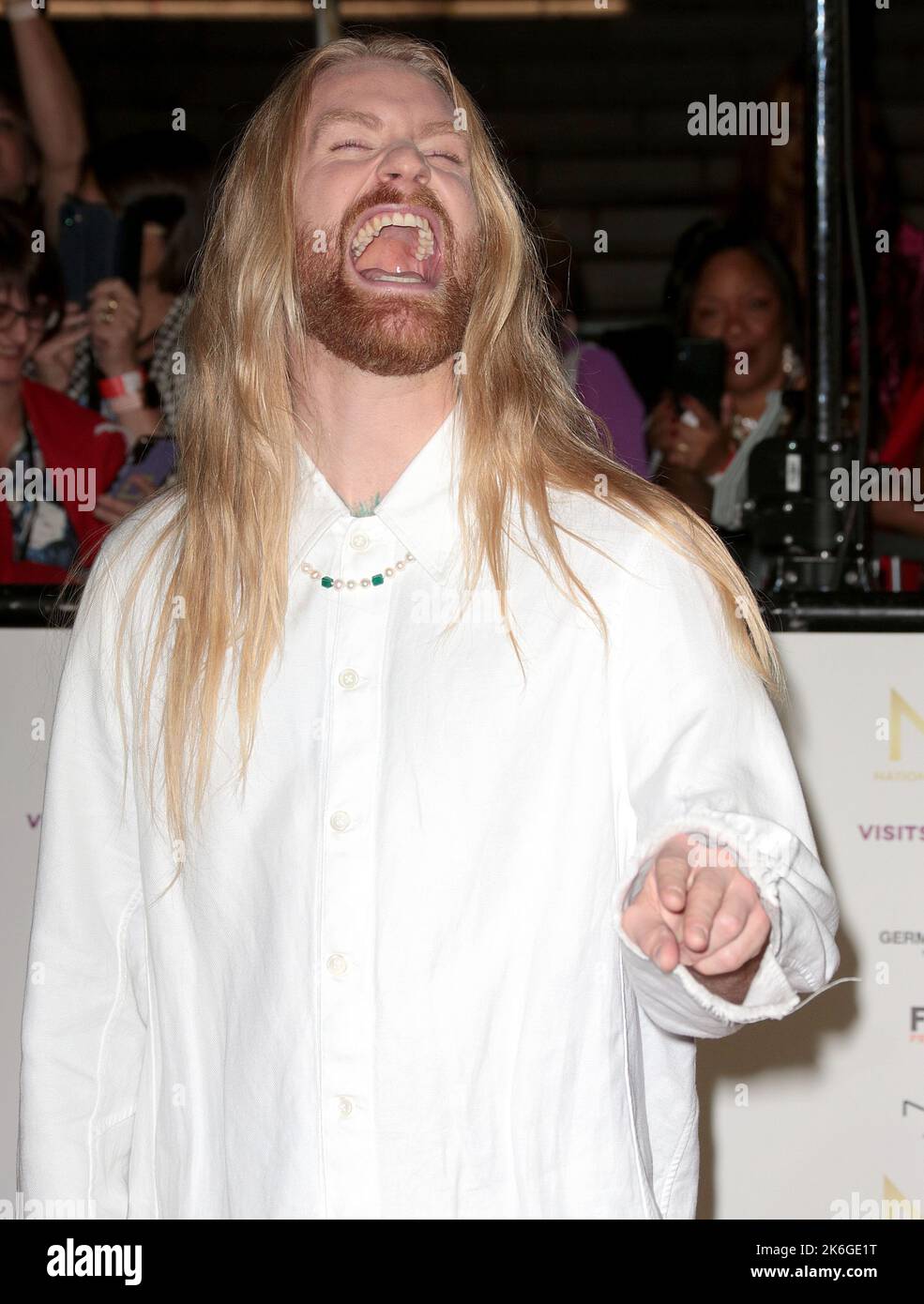 Oct 13, 2022 - London, England, UK - Sam Ryder attending National ...