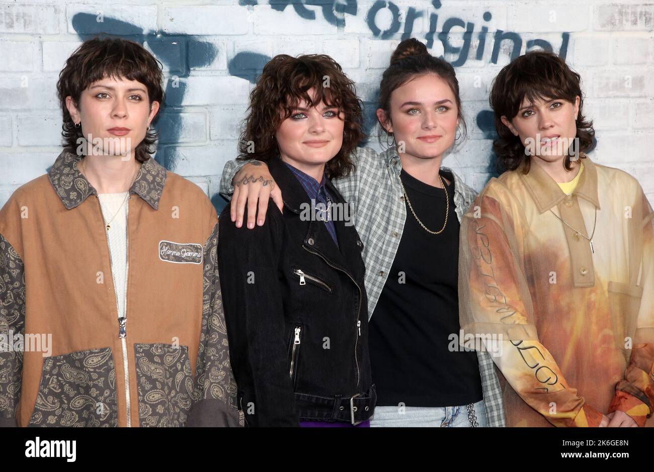 Los Angele, Ca. 13th Oct, 2022. Sara Quin, Railey Gilliland, Seazynn ...