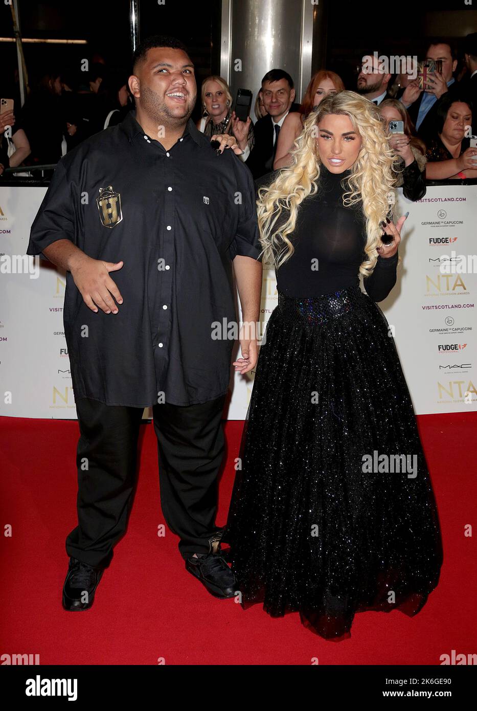 Oct 13, 2022 - London, England, UK - Harvey Price and Katie Price ...