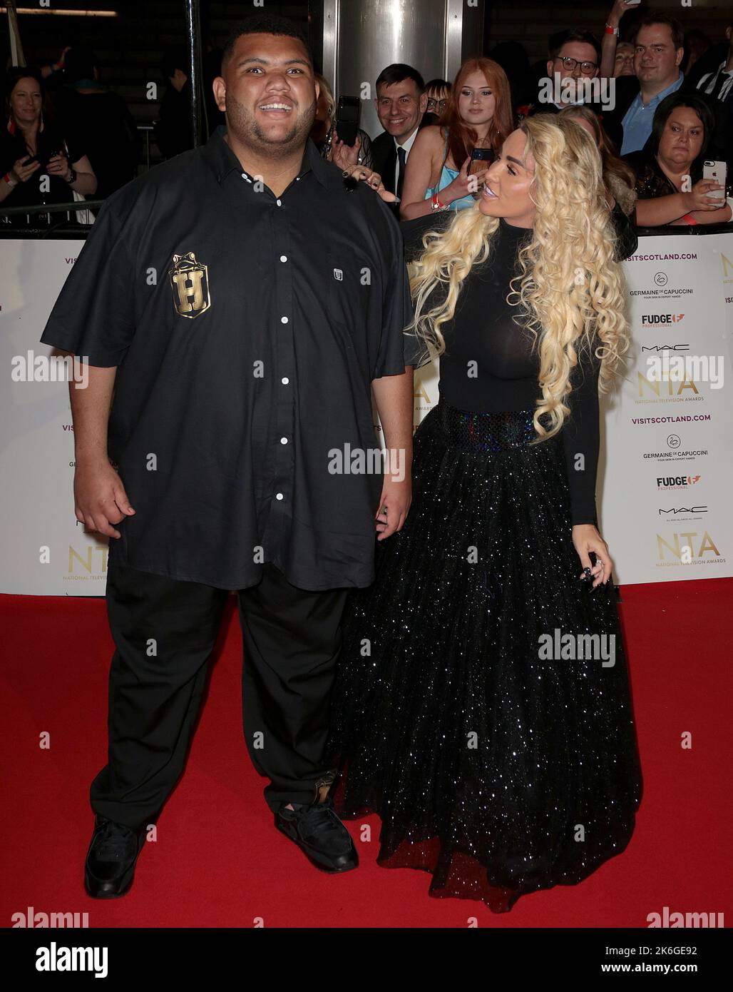 Oct 13, 2022 - London, England, UK - Harvey Price and Katie Price ...
