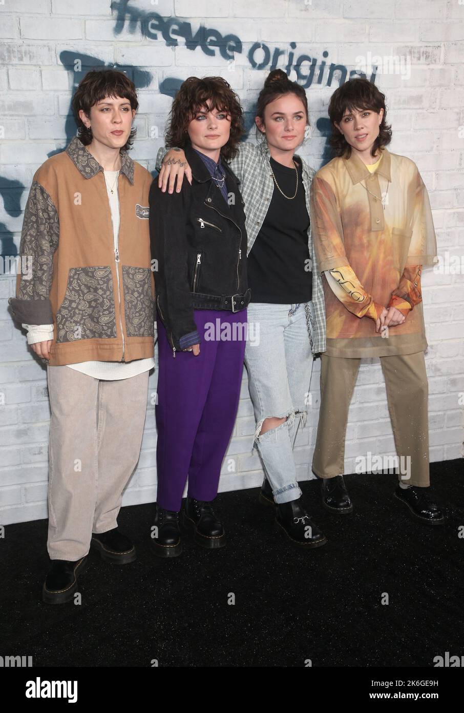 Los Angele, Ca. 13th Oct, 2022. Sara Quin, Railey Gilliland, Seazynn ...
