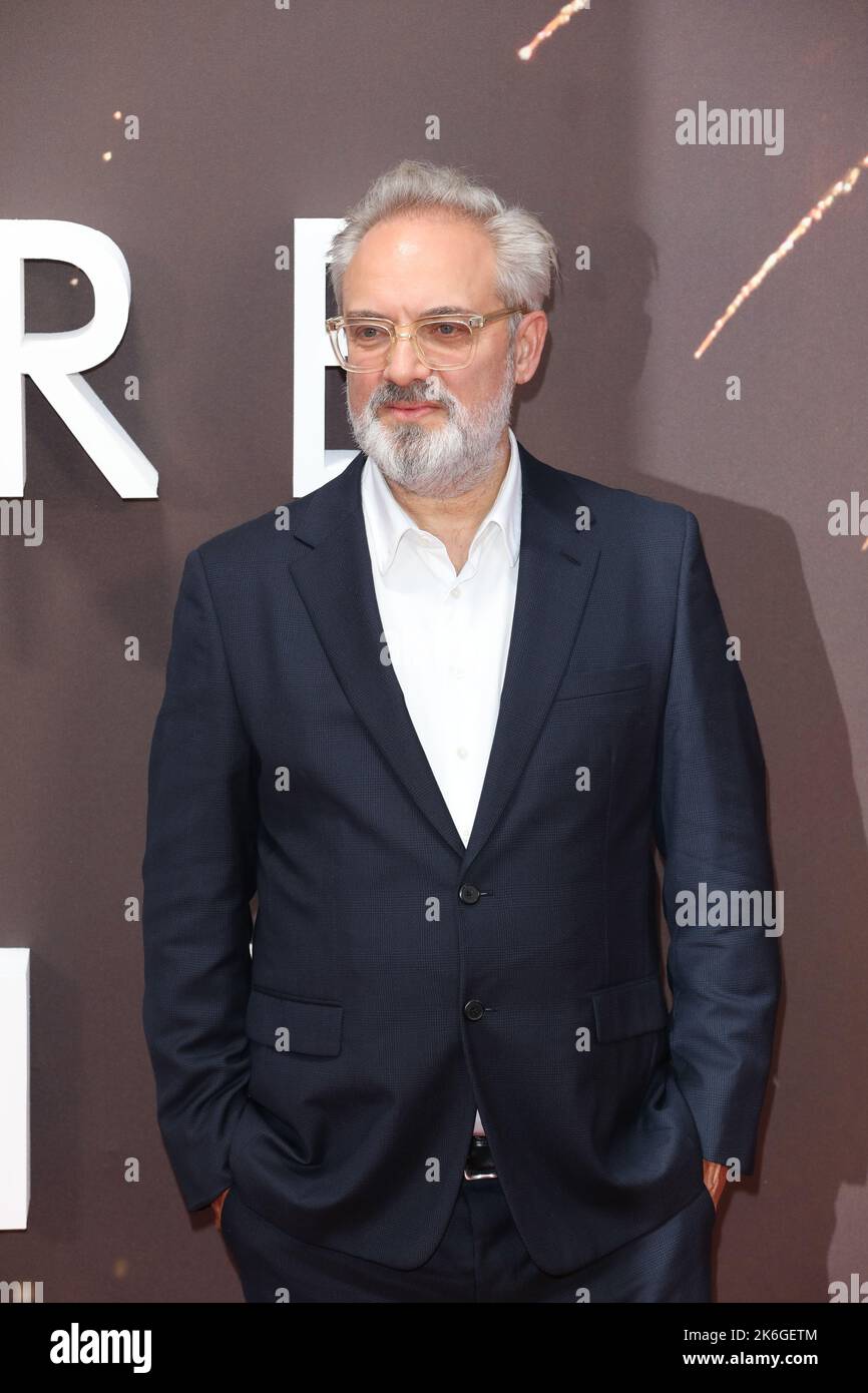 Sam Mendez attends film premiere of 'Empire of Light' during the 2022 ...