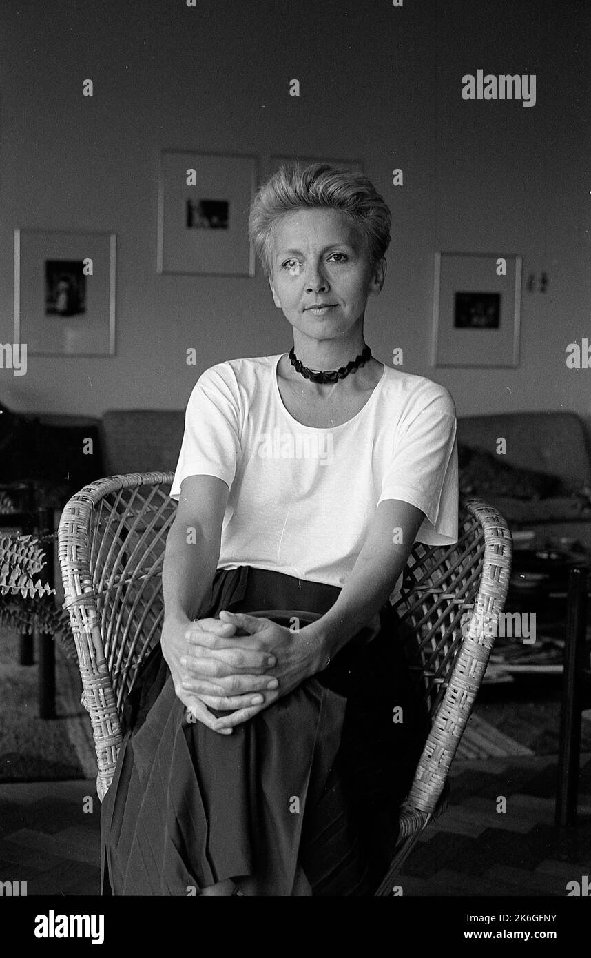 Agathe Gaillard, French photo gallery owner, during André Kertesz´s ...