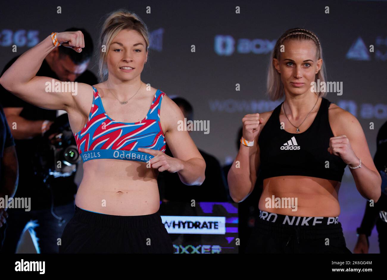 Savannah marshall and claressa shields weigh in genesis cinema hi-res ...