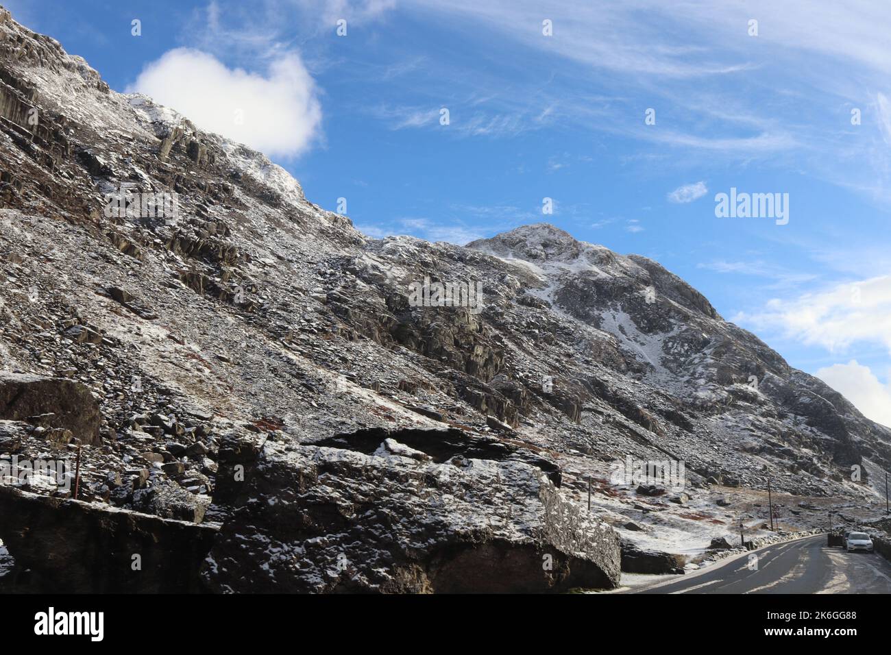 Welsh mountain winter scene in rural Wales Stock Photo - Alamy