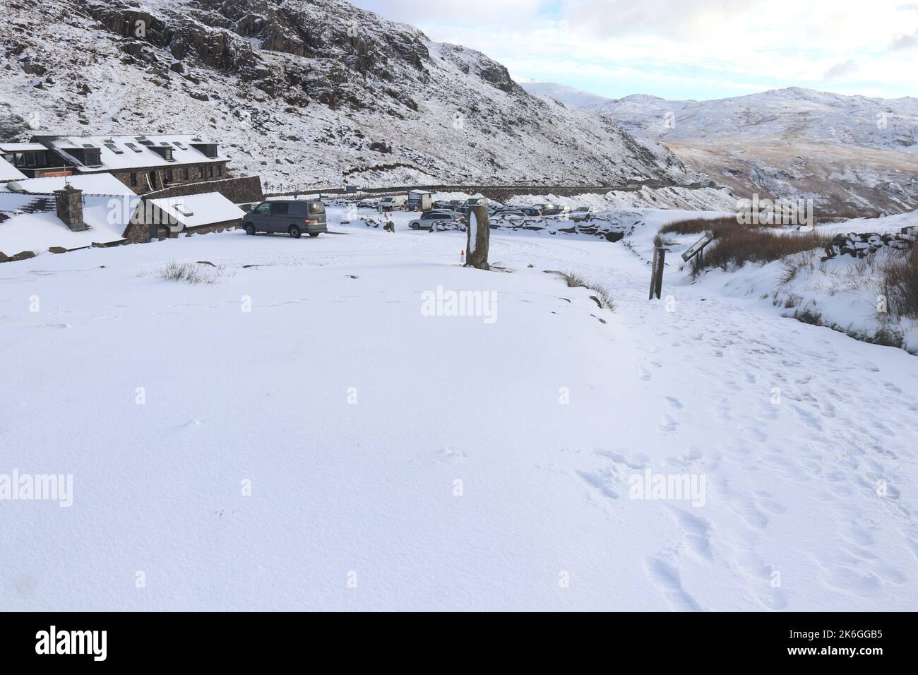 Welsh mountain winter scene in rural Wales Stock Photo - Alamy