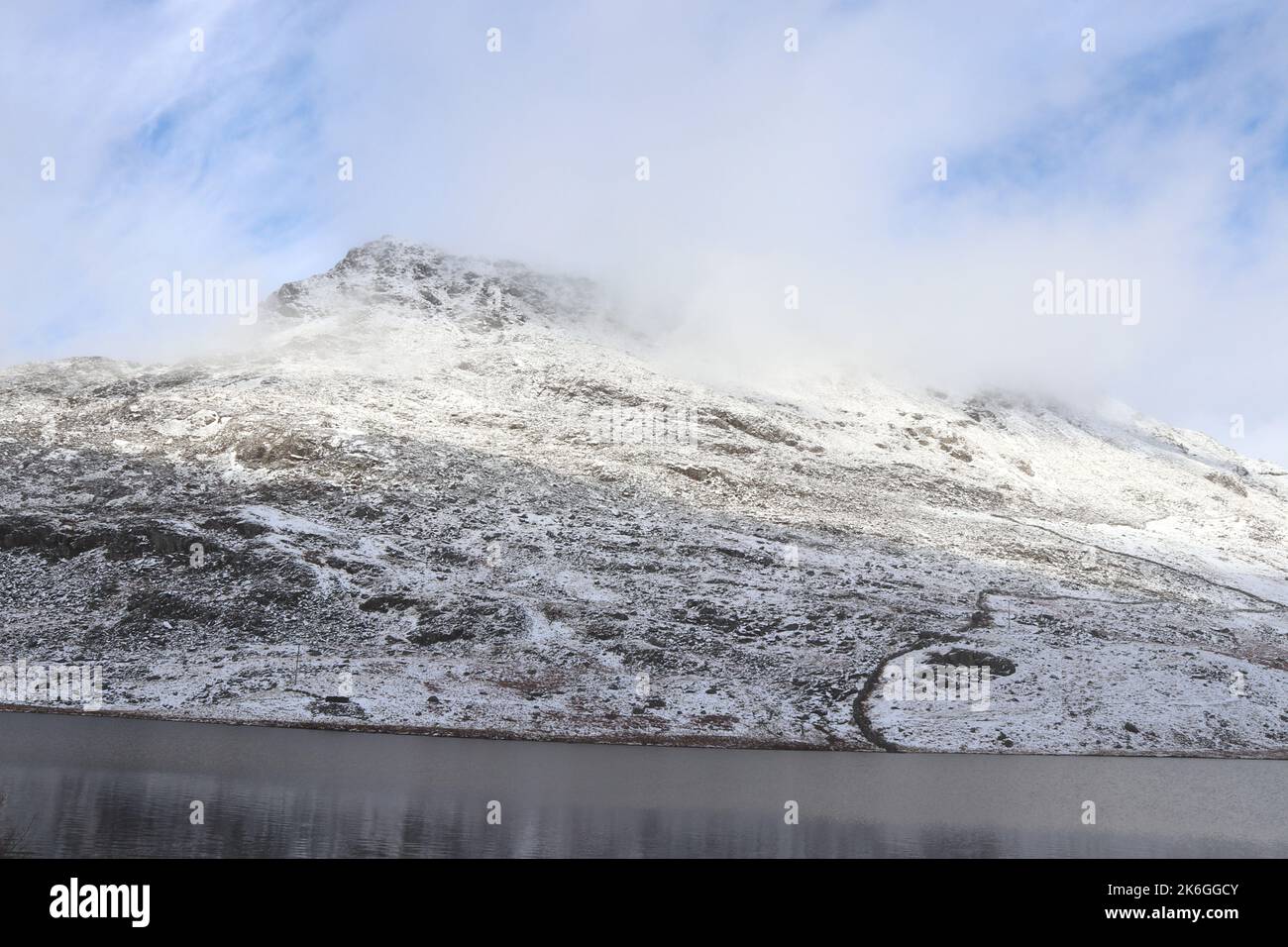 Welsh mountain winter scene in rural Wales Stock Photo - Alamy