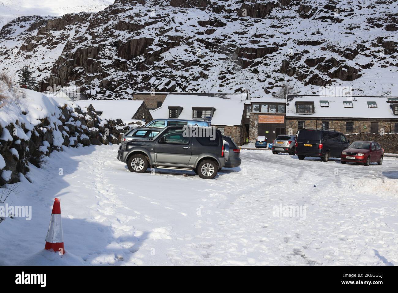 Welsh mountain winter scene in rural Wales Stock Photo - Alamy