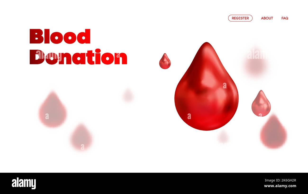 Blood donation poster Cut Out Stock Images & Pictures - Alamy