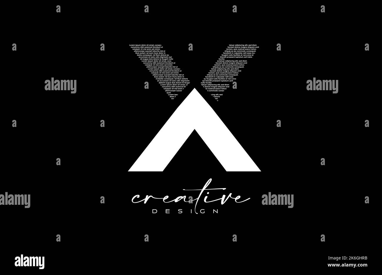 White X Letter Logo Design with Creative letter x made of Black text ...