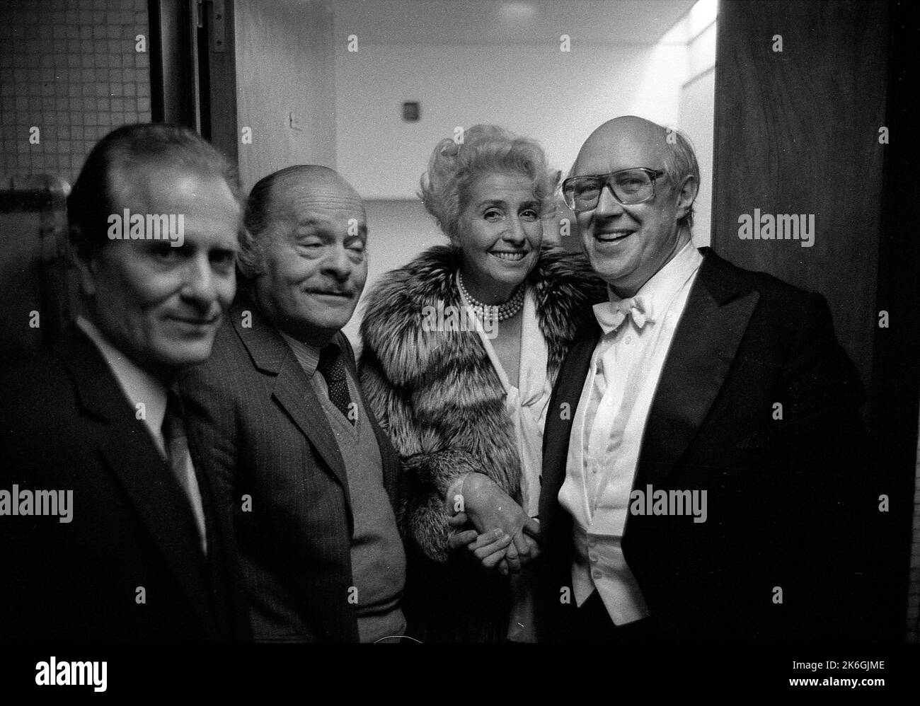 Cecilio Madanes, Argentine theatre director, Jeanette Arata de Erize ...