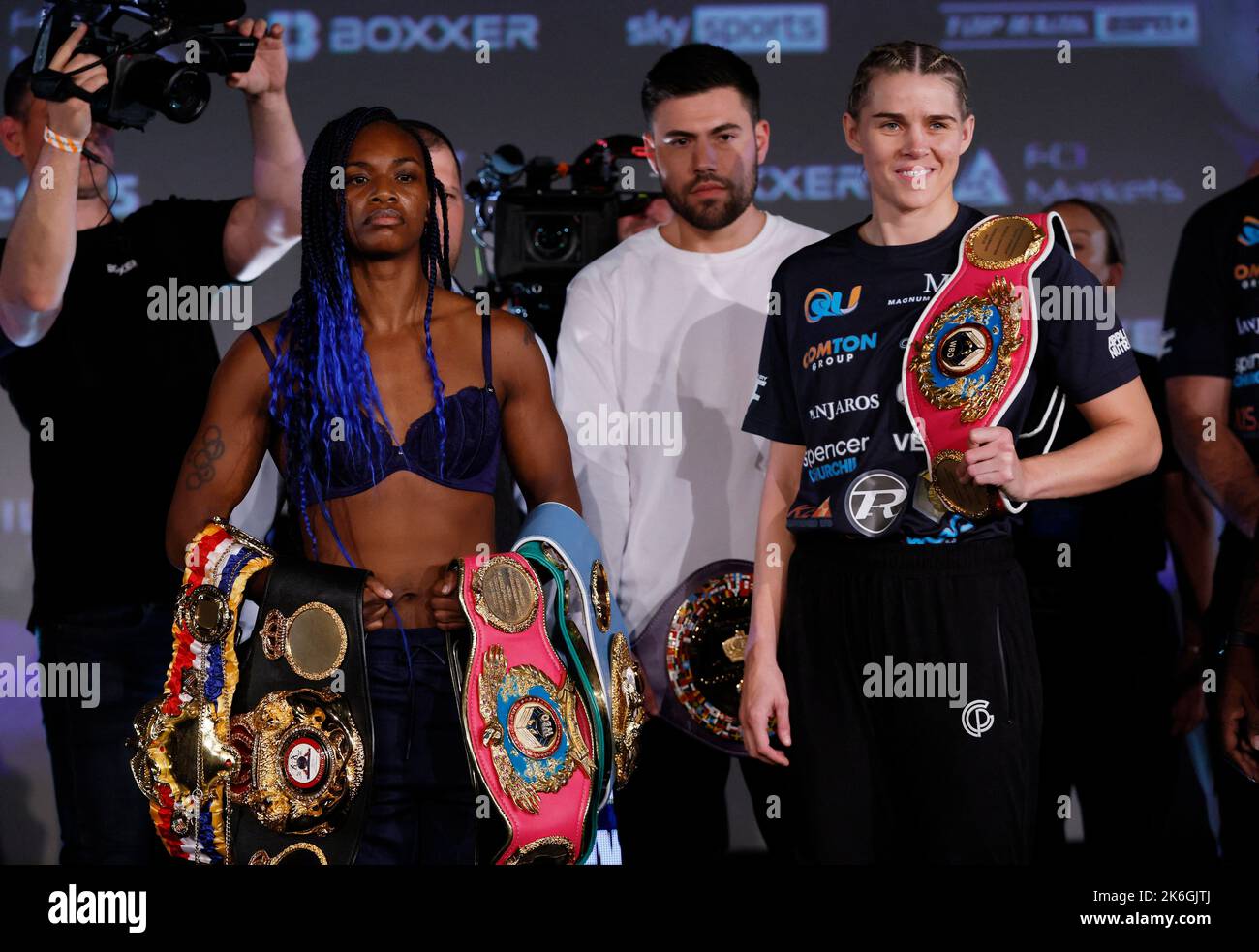 Savannah marshall and claressa shields weigh in genesis cinema hi-res ...