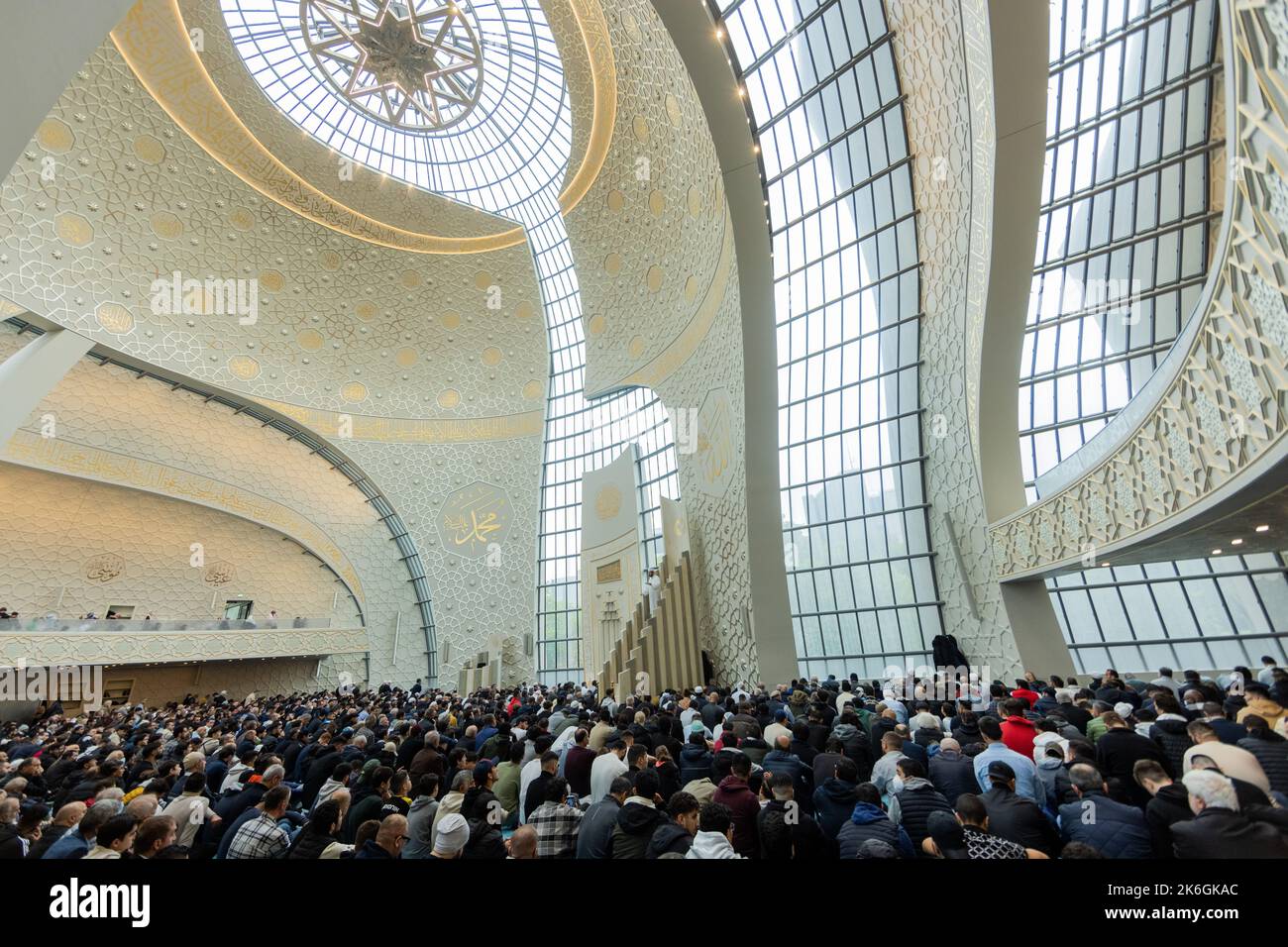 Cologne, Germany. 14th Oct, 2022. Mustafa Kader, muezzin and imam ...
