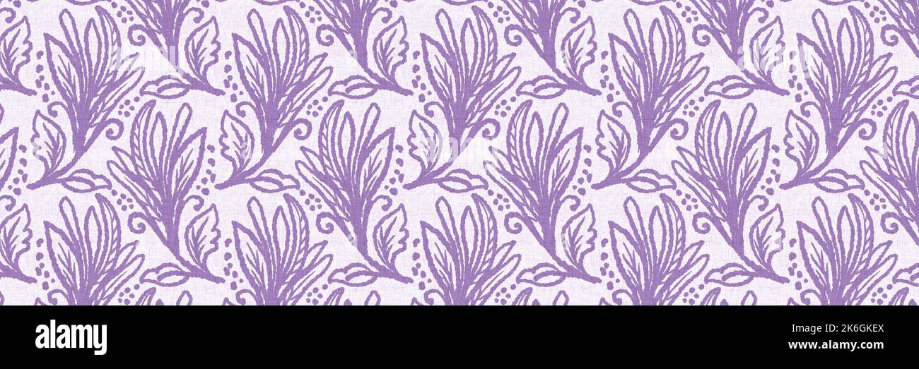 Gender neutral foliage leaf seamless raster border. Simple whimsical 2 ...