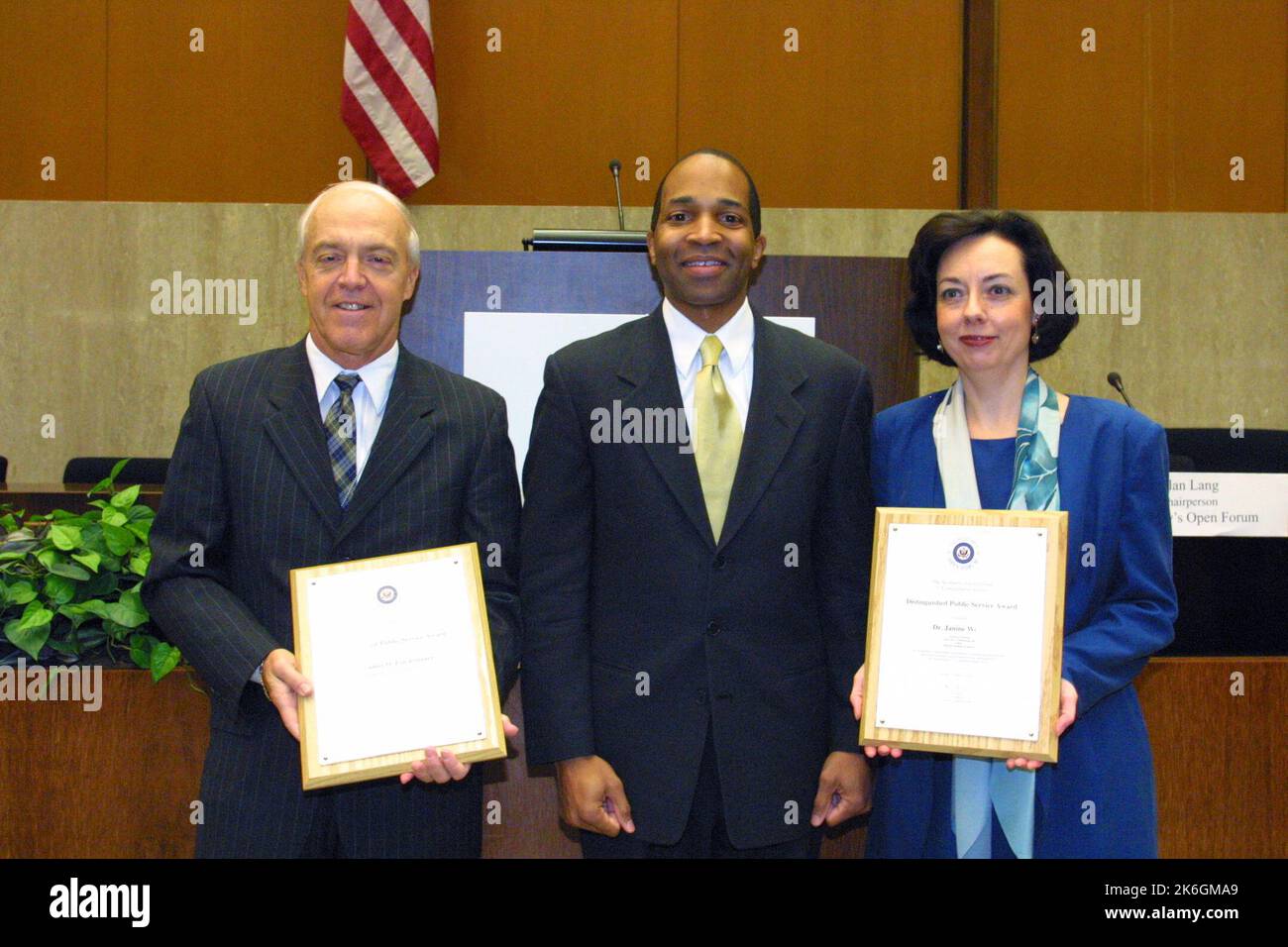 Secretary's Open Forum session in Loy Henderson Auditorium, featuring ...