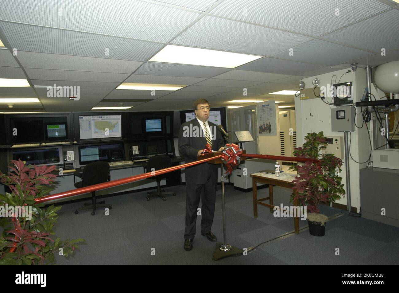 Ribbon cutting ceremony for Enterprise Server Operations Center (ESOC ...