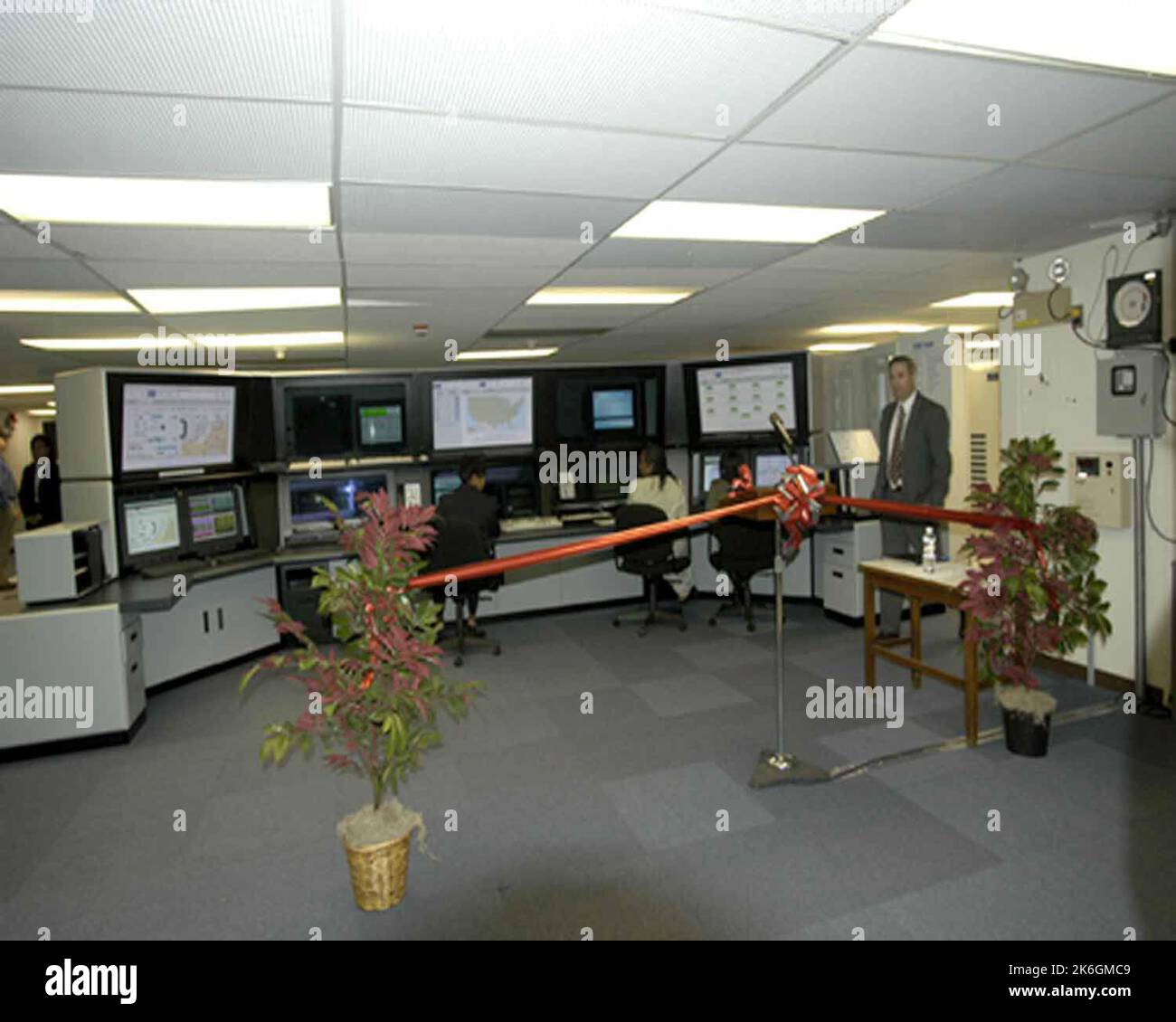 Ribbon cutting ceremony for Enterprise Server Operations Center (ESOC ...