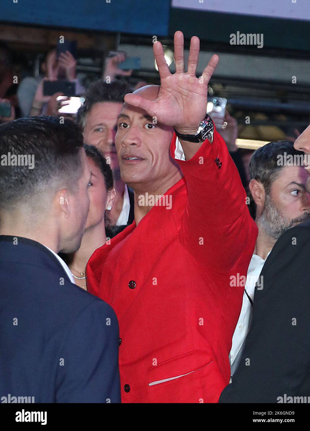 ‘Black Adam’ New York Premiere-Outside Arrivals -PICTURED: Dwayne ...