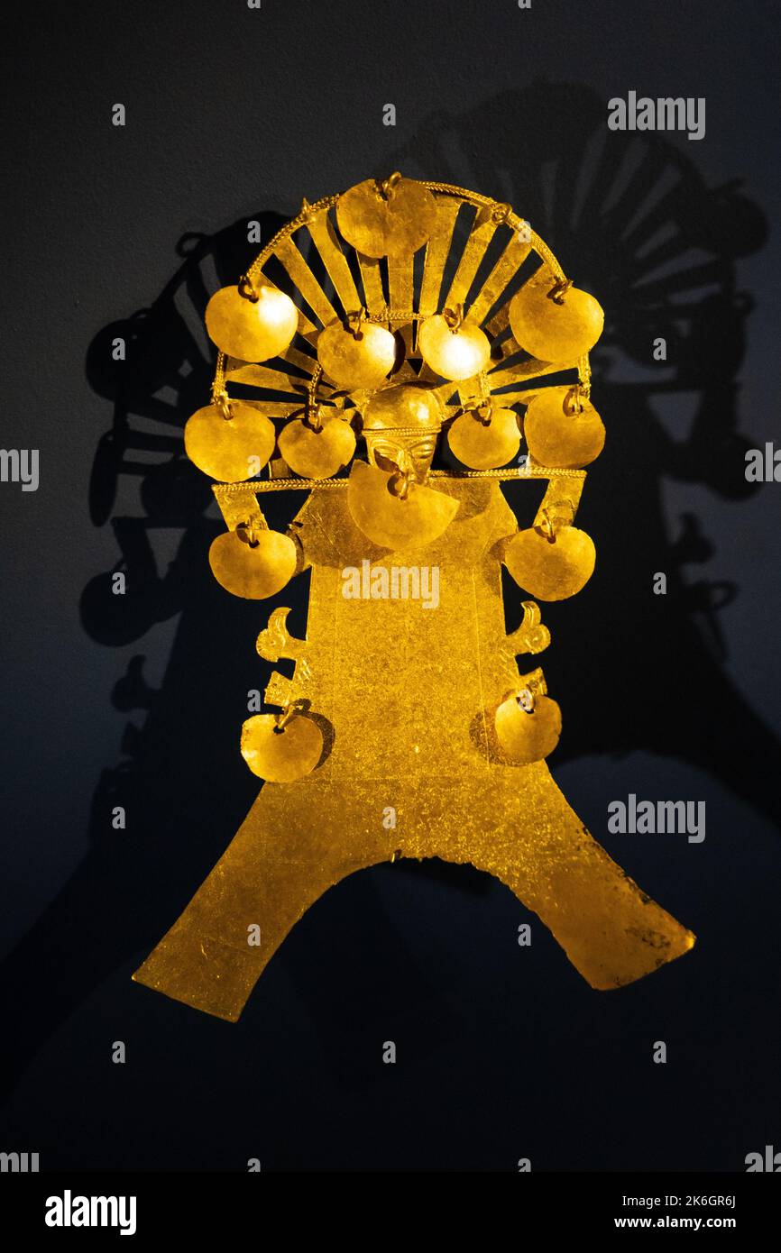 Gold Museum (Museo del Oro) in Bogota, Colombia Stock Photo - Alamy