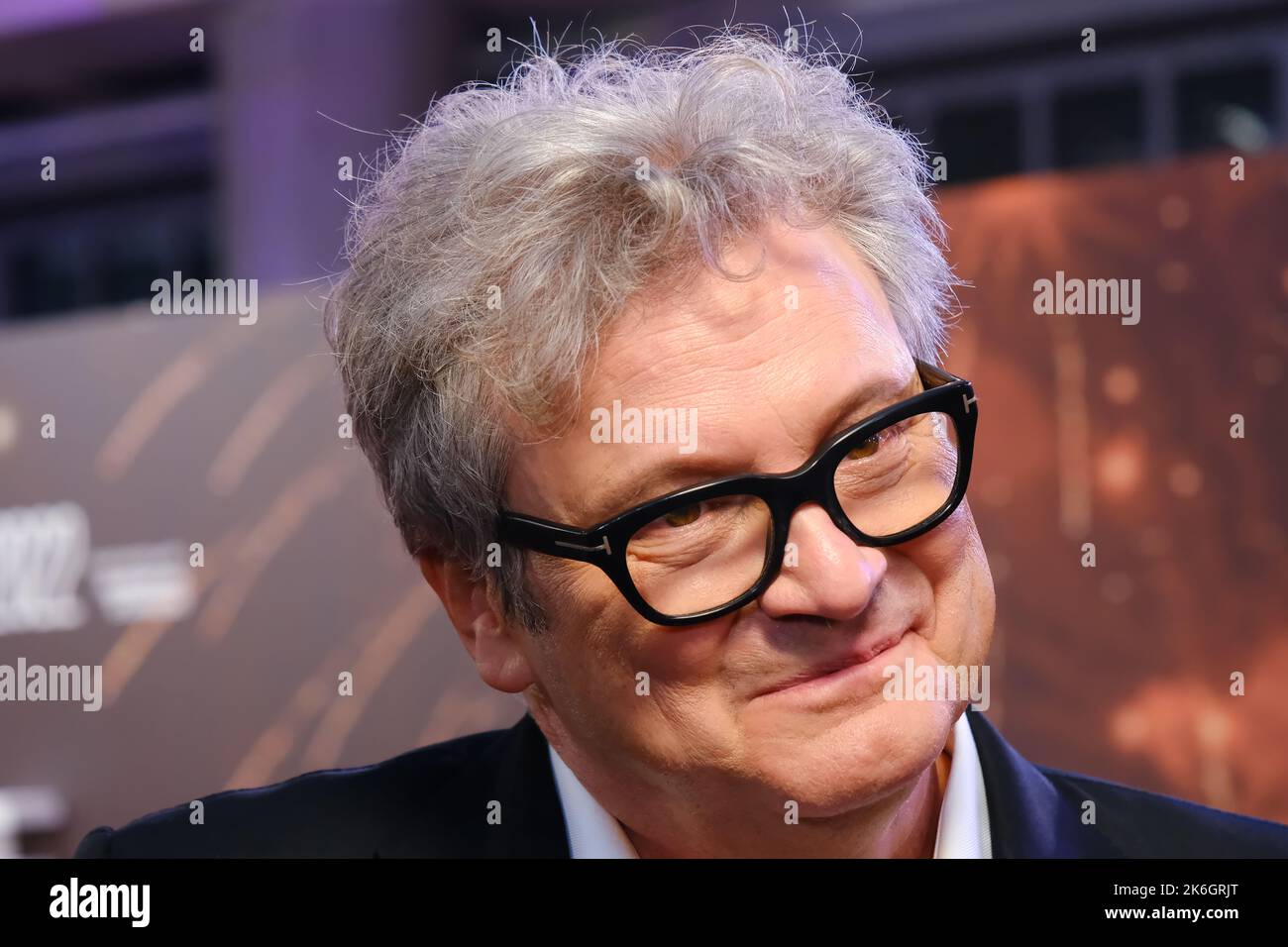 Colin Firth attends film premiere of 'Empire of Light' during the 2022 ...