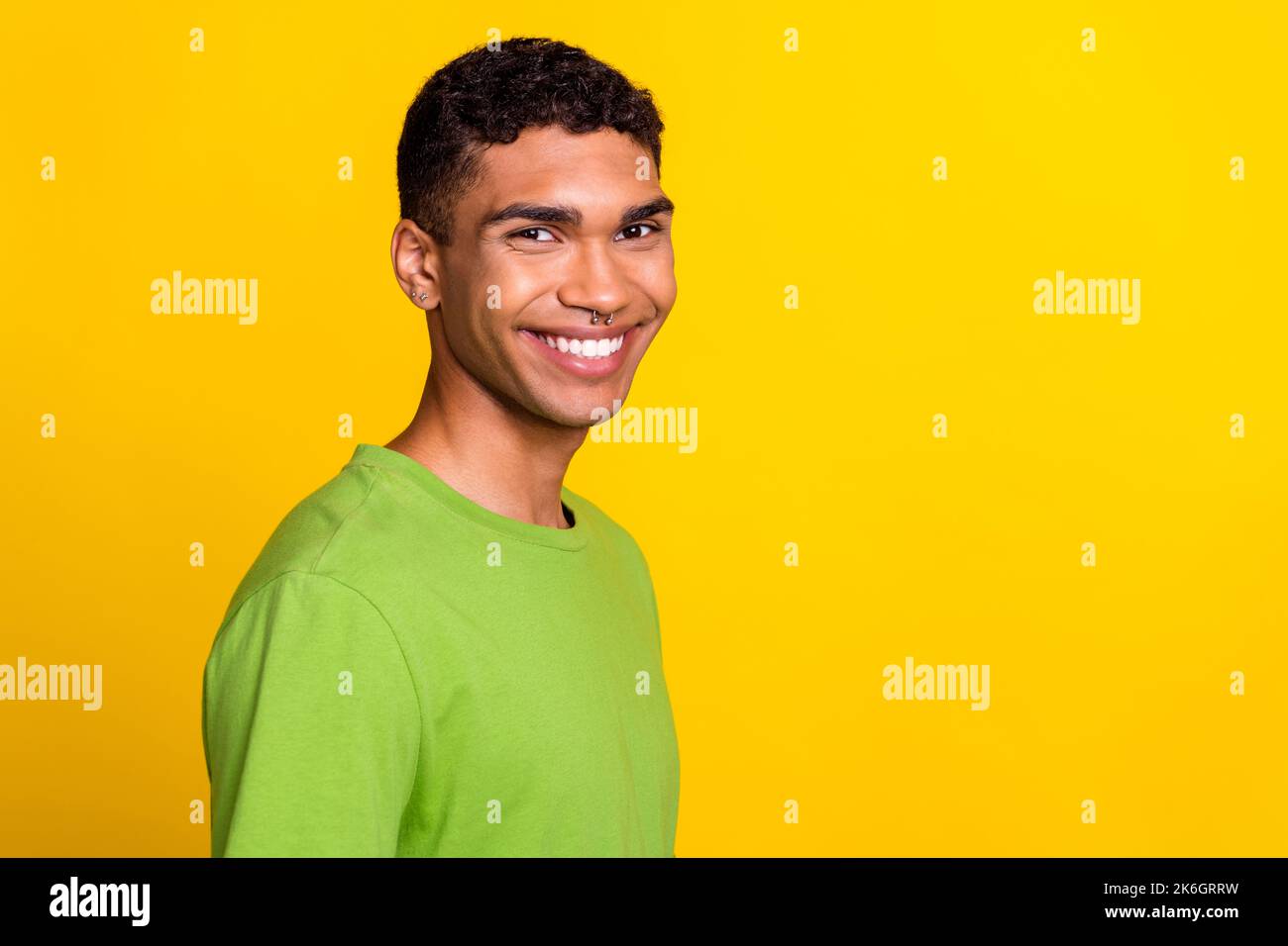 Profile photo of young attractive handsome smiling boy successful rich ...